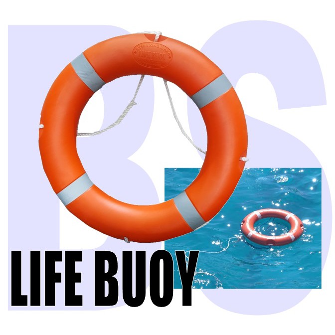 BANSOON Life Buoy. Life Preserver Boat Throw Tool. Swimming pool. Sea ...