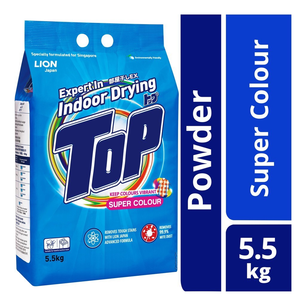 Top Indoor Drying Super Colour 5.5kg | Shopee Singapore