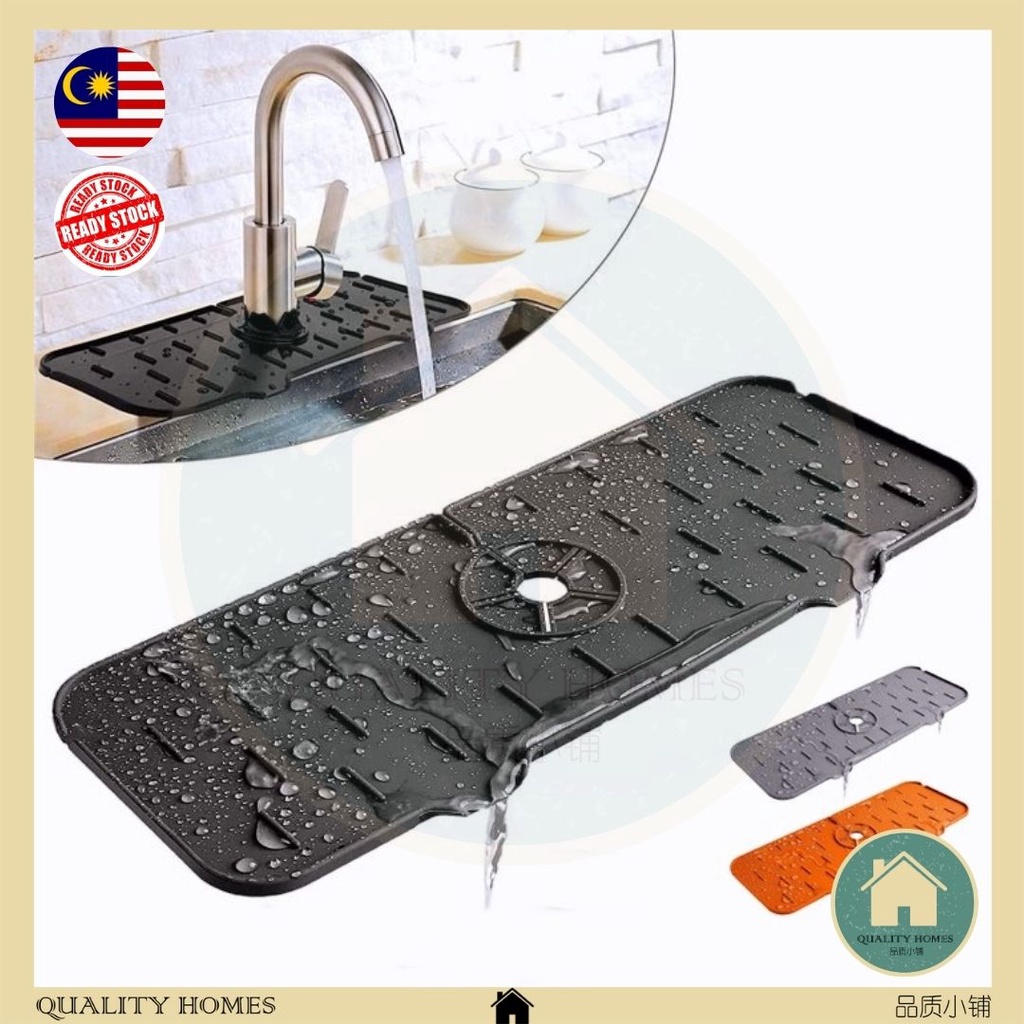 Kitchen Faucet Sink Splash Guard | Water Save Anti Splash | TPE ...