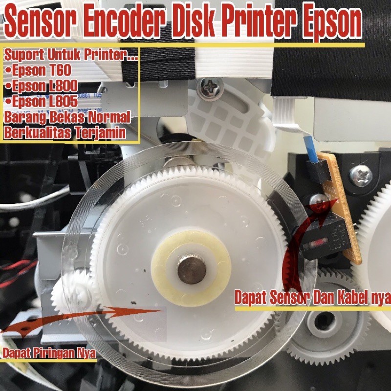 Epson T60, L800, L805 Timing Disc Sensor | Shopee Singapore