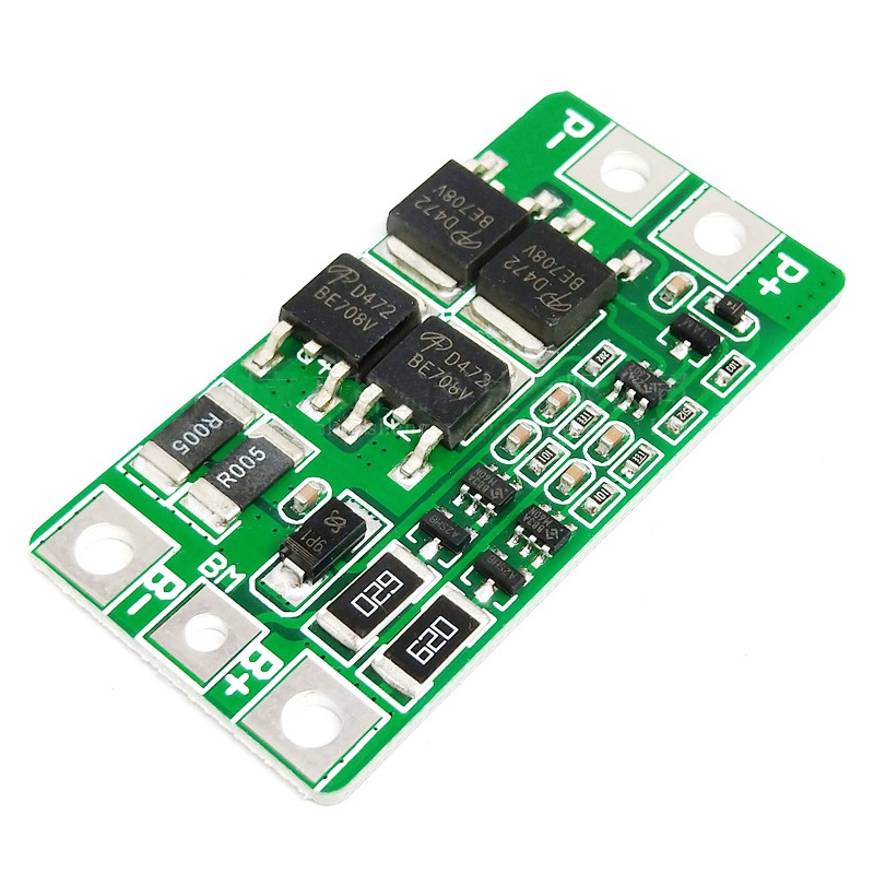 Lifepo4/Lithium BMS 2S 10A 8.4V 7.4V 18650 Battery Protection Board PCB ...
