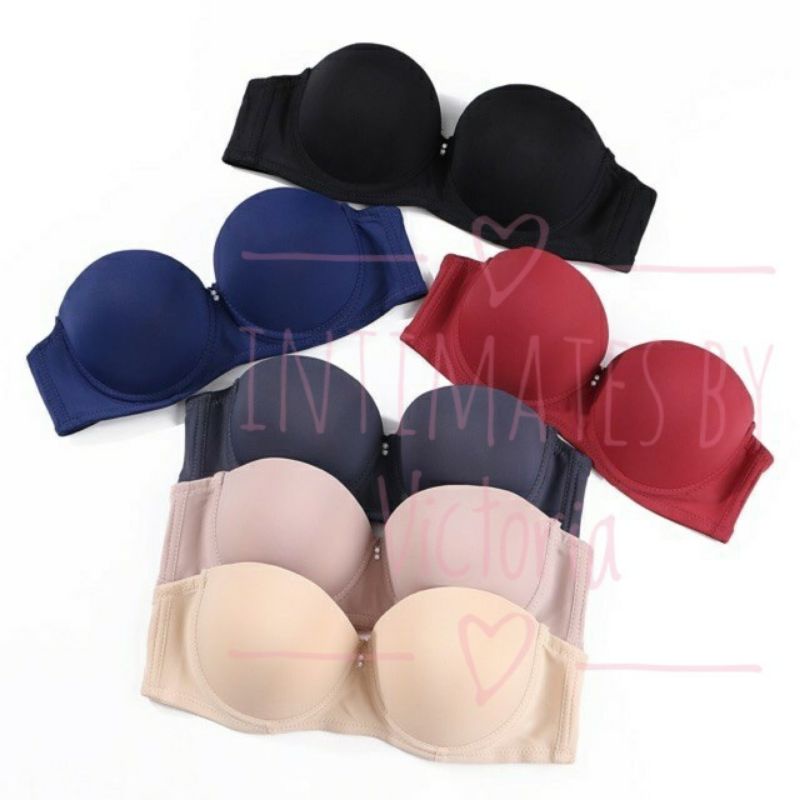 Triumph Strapless Bra w/ wire | Shopee Singapore