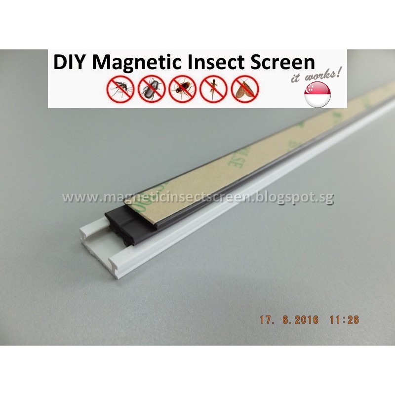 PVC Frame, Magnetic Clip & Strip with 3M Adhesive Tape (Part A1 ...