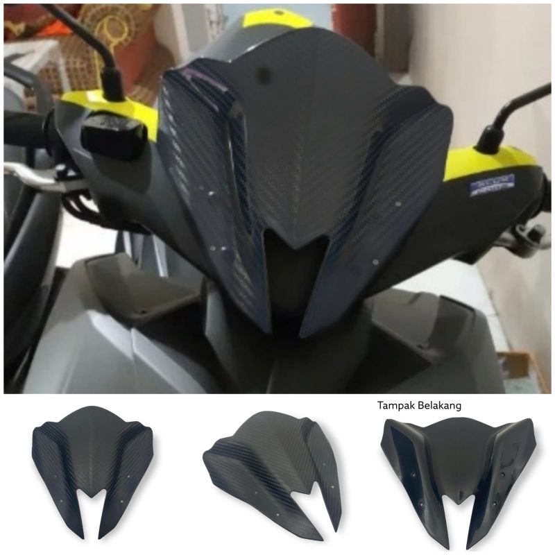 Visor aerox old new windshield aerox old new Carbon | Shopee Singapore