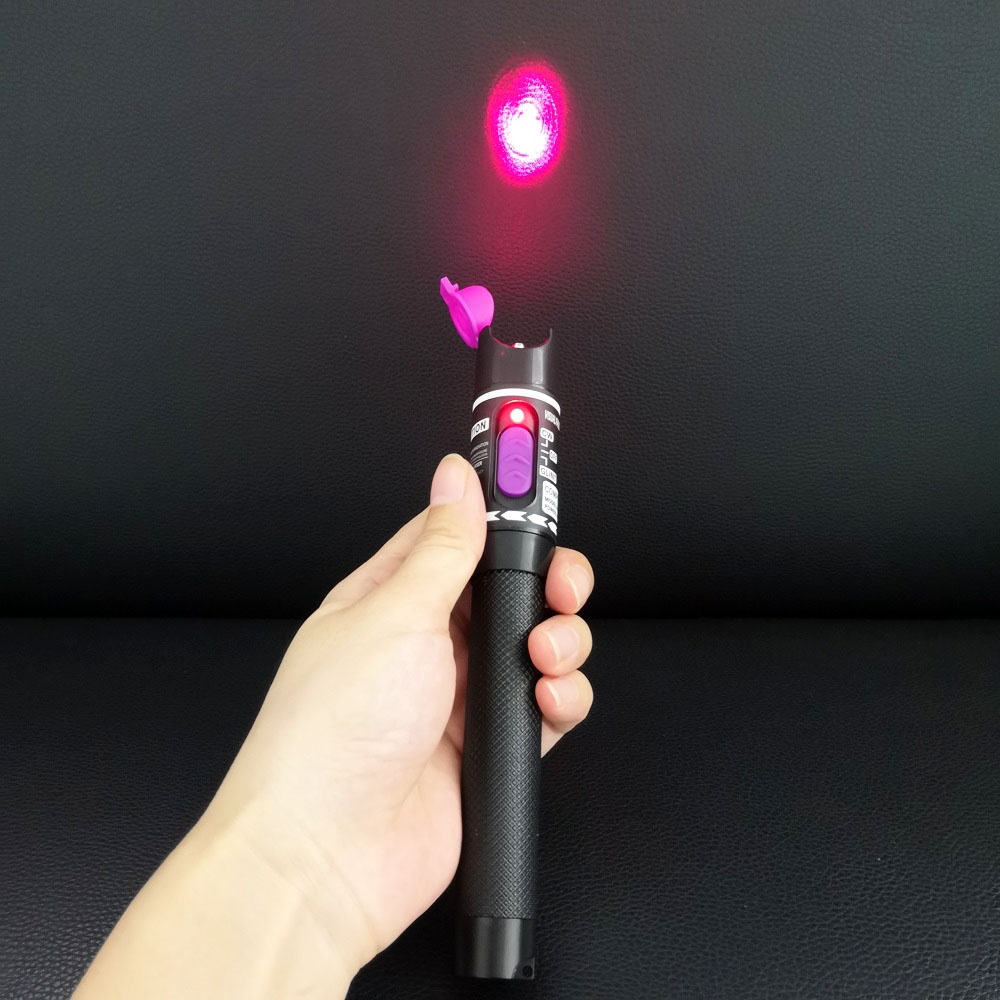 FTTH Fiber Optic Laser Pen 50MW Cable Tester VFL Visual Fault Locator ...