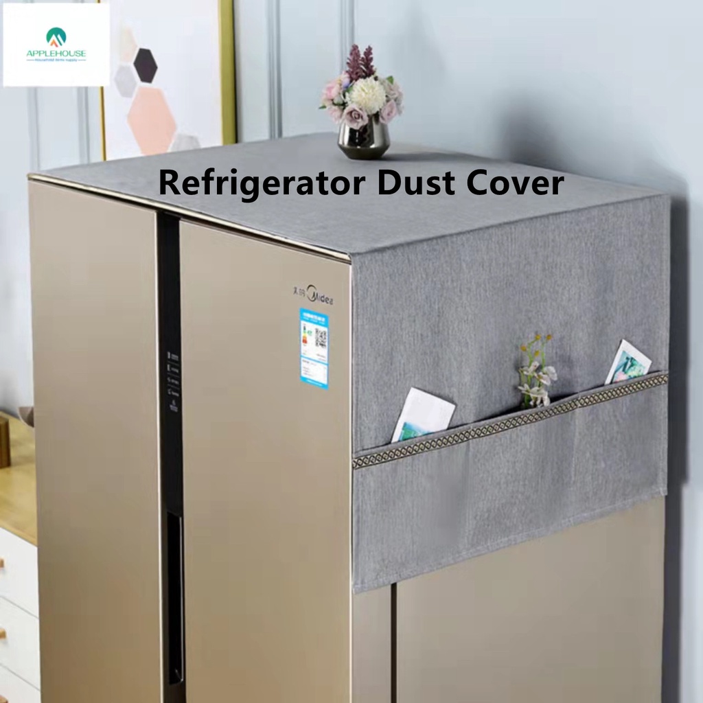 Refrigerator Cover Cloth Single Door Double Door Refrigerator Dust Cover Refrigerator Cover Drum ...