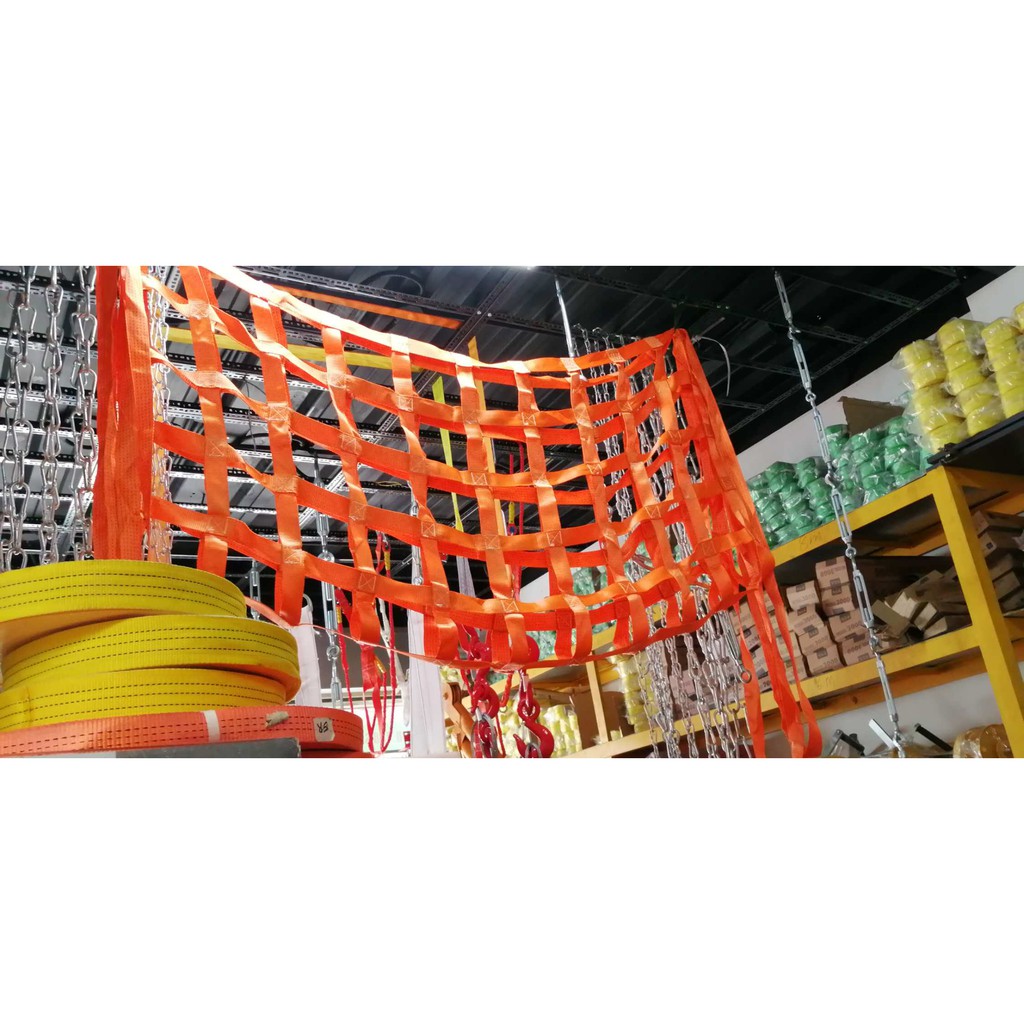 LARGE CAPACITY LIFTING ROPE CARGO NET FOR TRANPORTING CARGO 3M X 3M ...