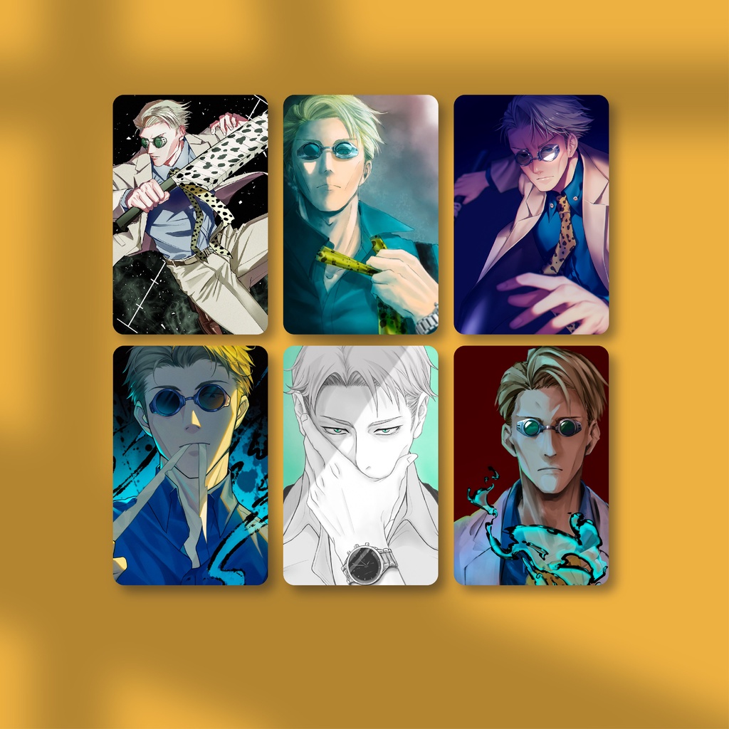 [PHOTOCARD] Nanami Kento Jujutsuuka Anime Bo Corner Card - Hard Cover ...