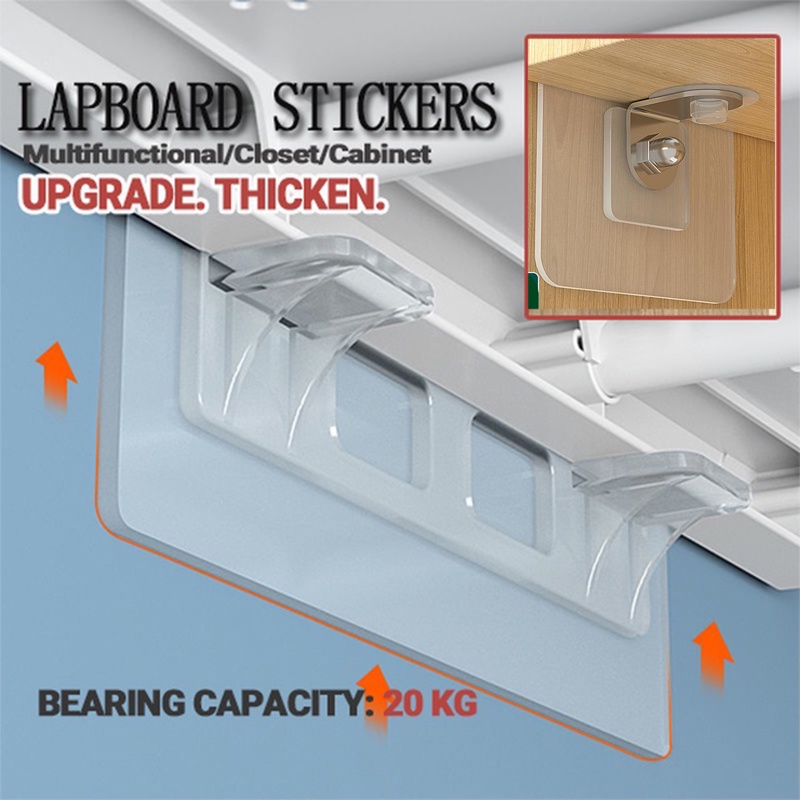 Multi-function Partition Fixing Wall Hooks Hanger / Punch-free Layered ...
