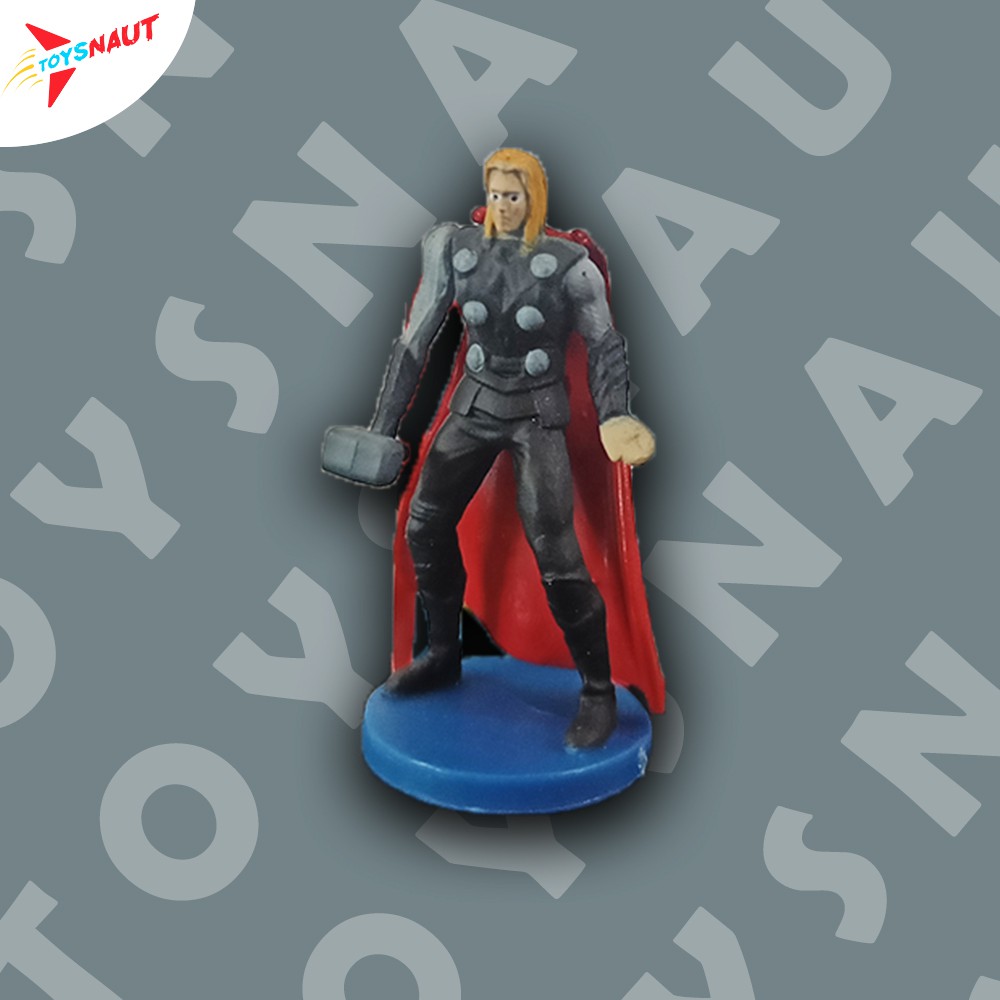 Gashapon/gacha Zaini Kinder Joy Marvel Avengers Thor Figure | Shopee ...