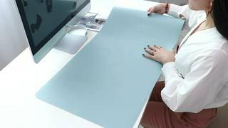 SG Waterproof Leather Desk Mouse Pad - Large Desktop Table Mat Laptop ...