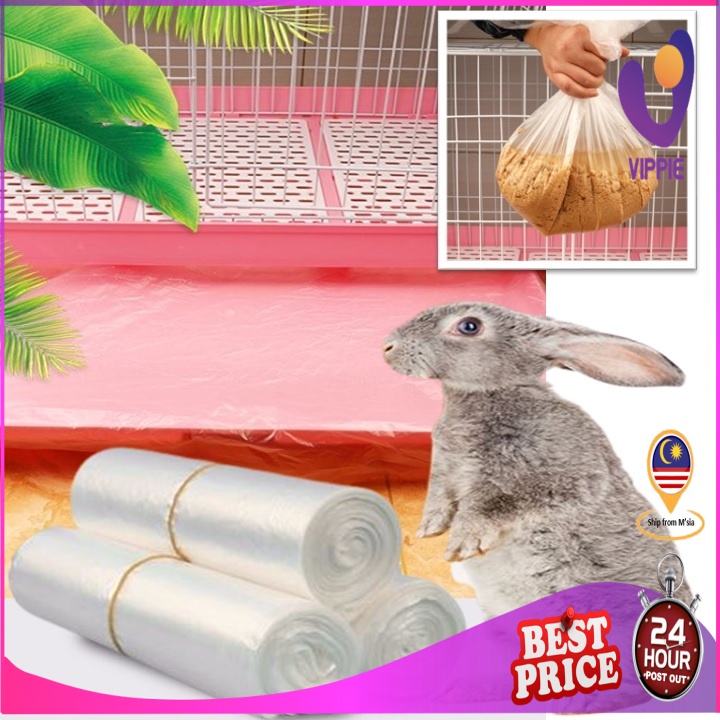 VIPPIE Pet Disposable Urine Membrane Rabbit Cage Toilet Film Chassis ...