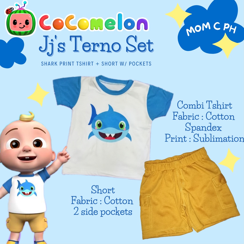 Cocomelon JJ's Terno Set (Costume) | Shopee Singapore