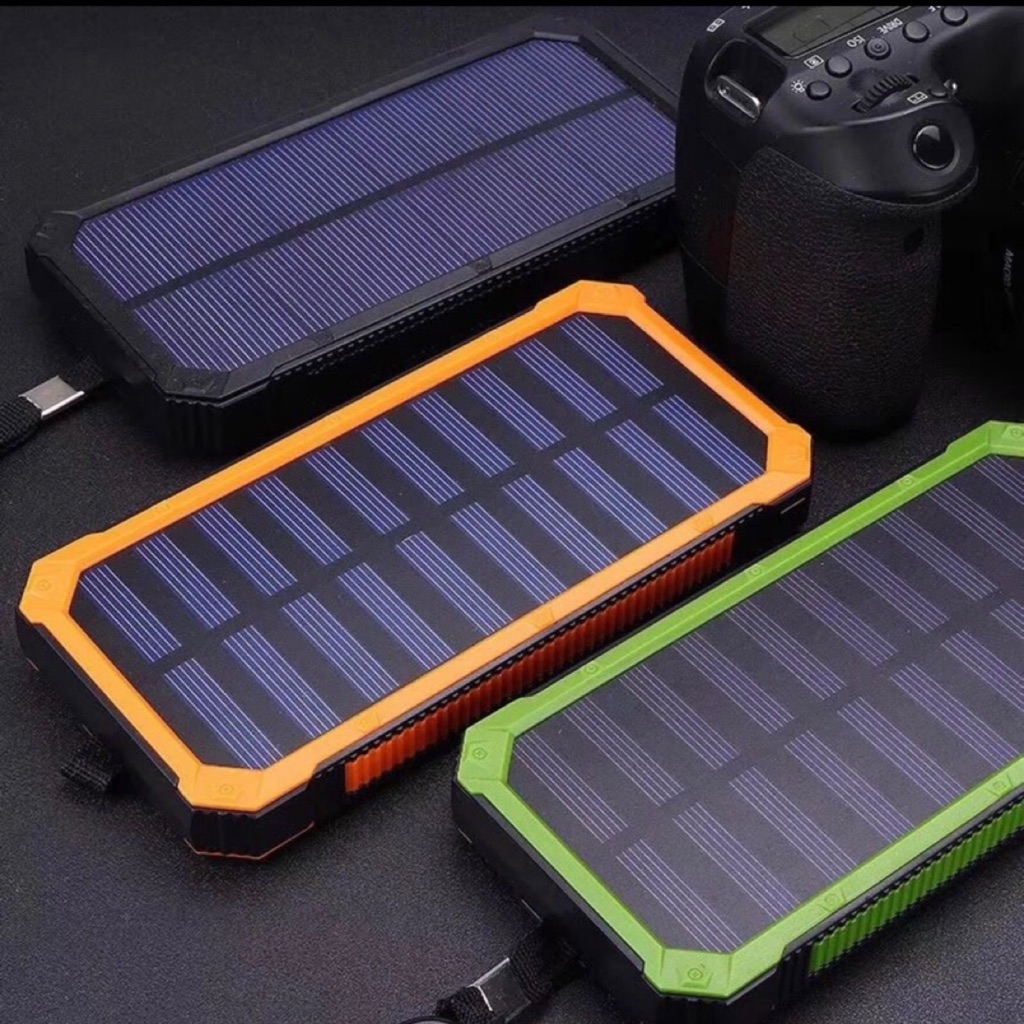 40000mAh Solar Powerbank / Power Bank / Portable Charger | Shopee Singapore