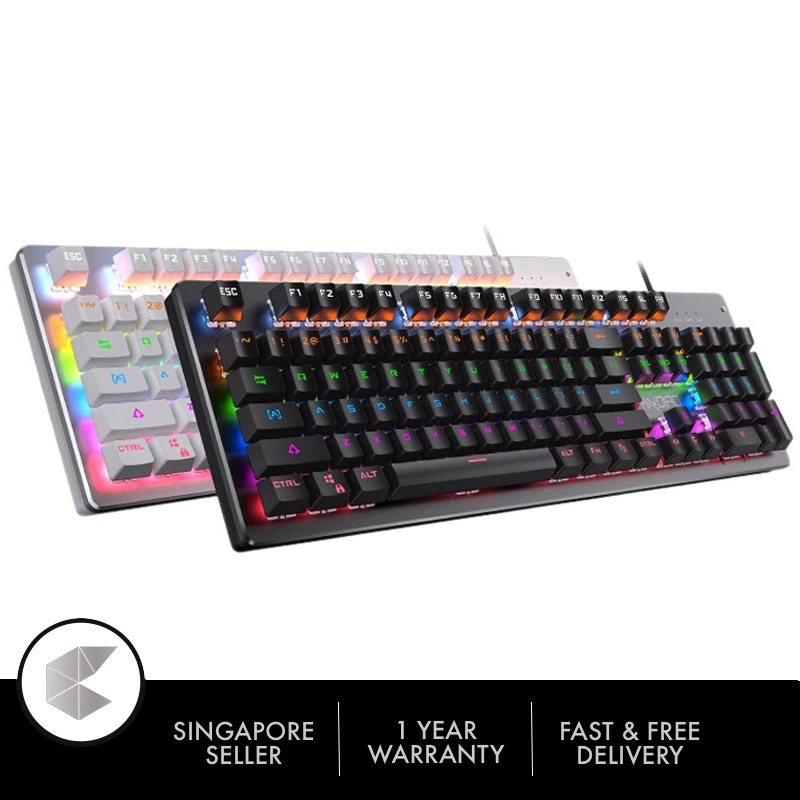 RGB 104 Keys Gaming Mechanical Keyboard Led Backlit Usb Keyboard Gamer ...