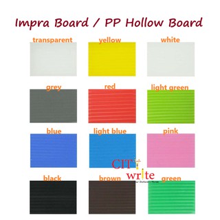 2pcs x 49cm x 65cm x 3mm thick Corrugated Plastic Board DIY art craft ...