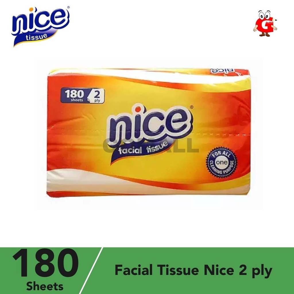 Nice Facial Tissue 180 Sheets (30823) | Shopee Singapore