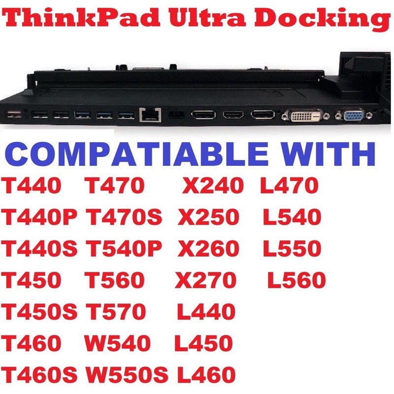 Lenovo Thinkpad Docking Station | Shopee Singapore