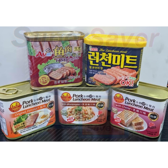 Lotte & fish Luncheon Meat 340g | Shopee Singapore