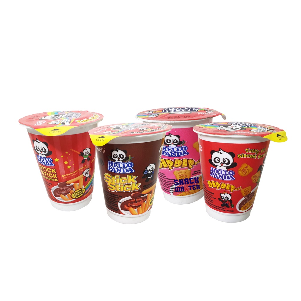 Hello Panda Cup Stick, Dip Dip - Net 20 gr | Shopee Singapore