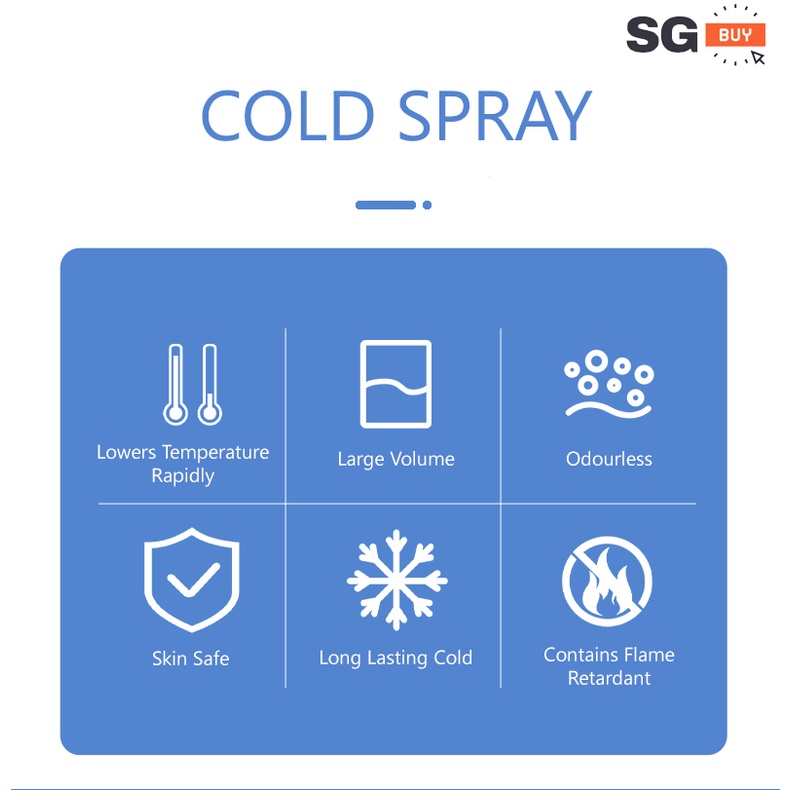 500ml Sports Cold Spray Sprain Bruise Sprained Ankle Muscle Injury ...