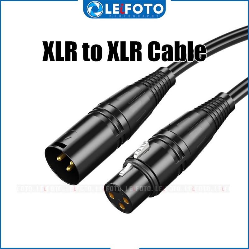 CableCreation XLR Cable, 3PIN XLR Male to Female Balanced Microphone Cable for Recording ...