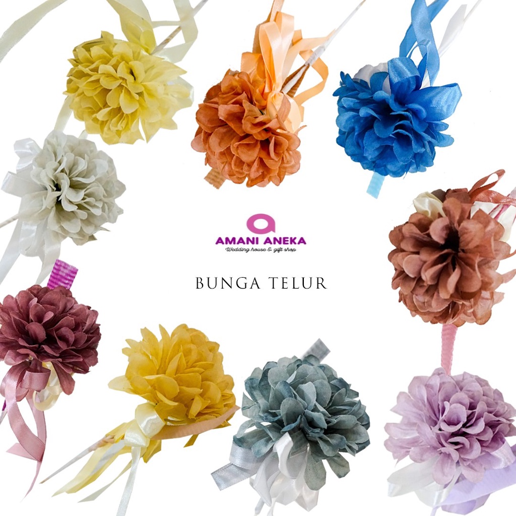 Viral! Bunga Telur Pahar Wedding Engagement Souvenir Egg Flower Kahwin ...