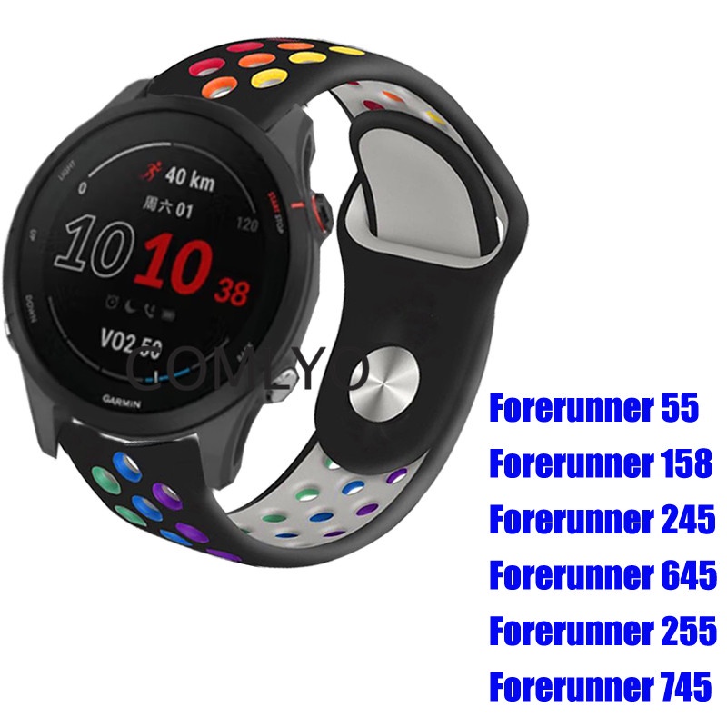 Garmin Forerunner 255 245 645 55 158 265 Strap Smartwatch Silicone ...