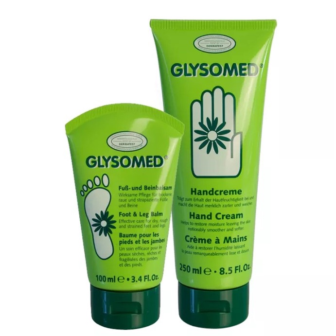 Glysomed Hand Cream 250ml and Foot and Leg Balm 100ml Pack | Shopee ...
