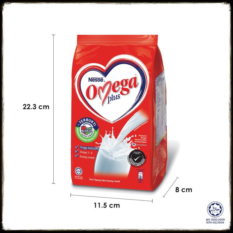 Nestle Omega Plus Milk Powder (600g) | Shopee Singapore