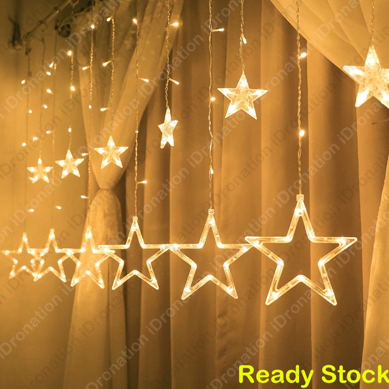 Lampu Raya Big Star 138LED 2.5M LED String Fairy Light Christmas ...