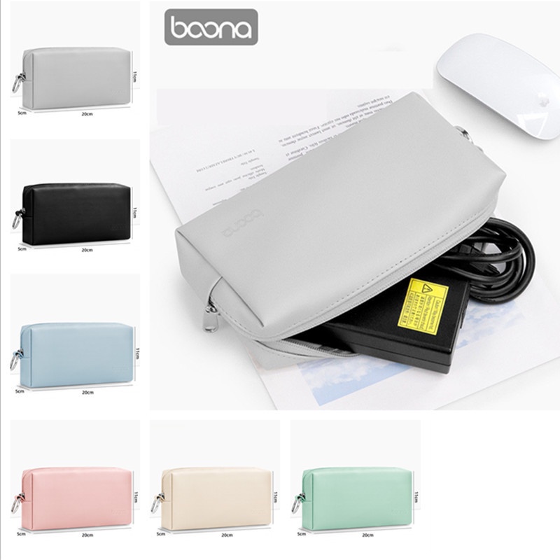 baona Travel Gadget Bag Phone Power Bank USB Cable Organizer Case ...