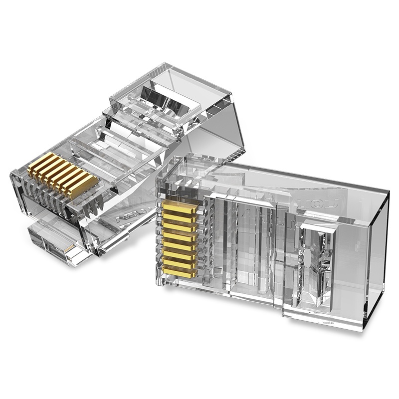 VENTION - LAN Cable Head RJ45 Cat6A UTP FTP Modular Plug Ethernet (50 ...