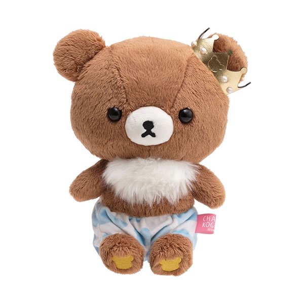 SAN-X RILAKKUMA KOGUMA BIG BABY BEAR SERIES CROWN PLUSH (MY63001 ...