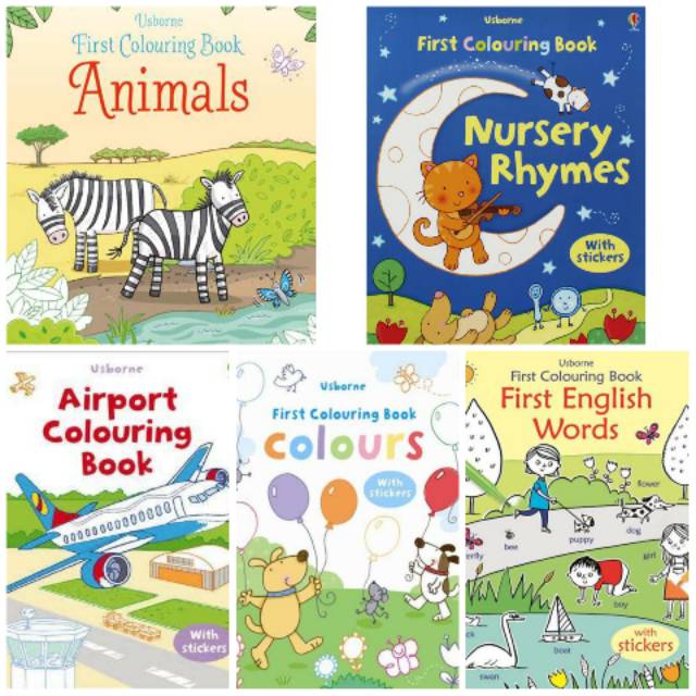 Usborne coloring book coloring coloring coloring stickers activity ...