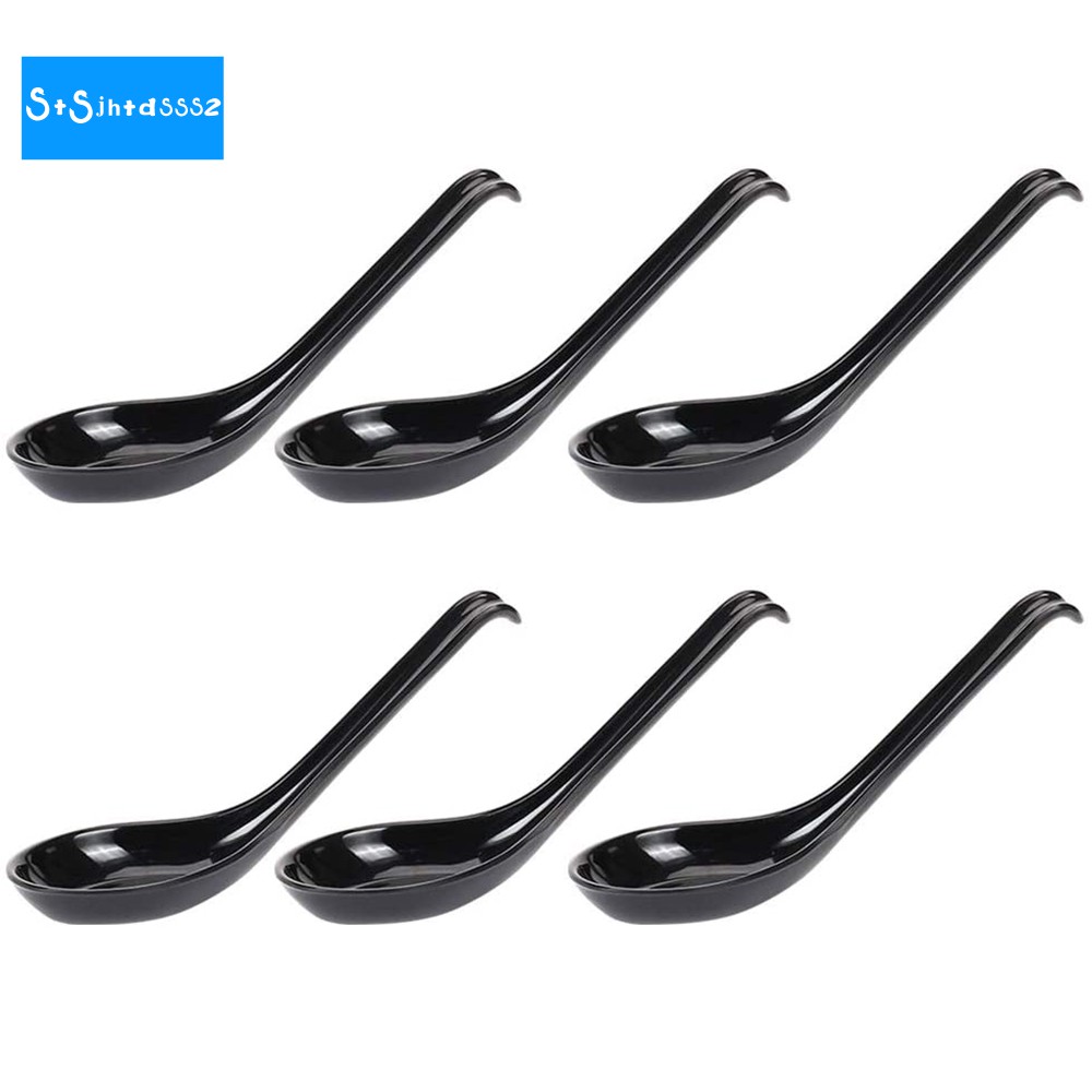 [Fast Shipping] Soup Spoons,6 Pcs Japanese Style Spoons Creative Rice ...