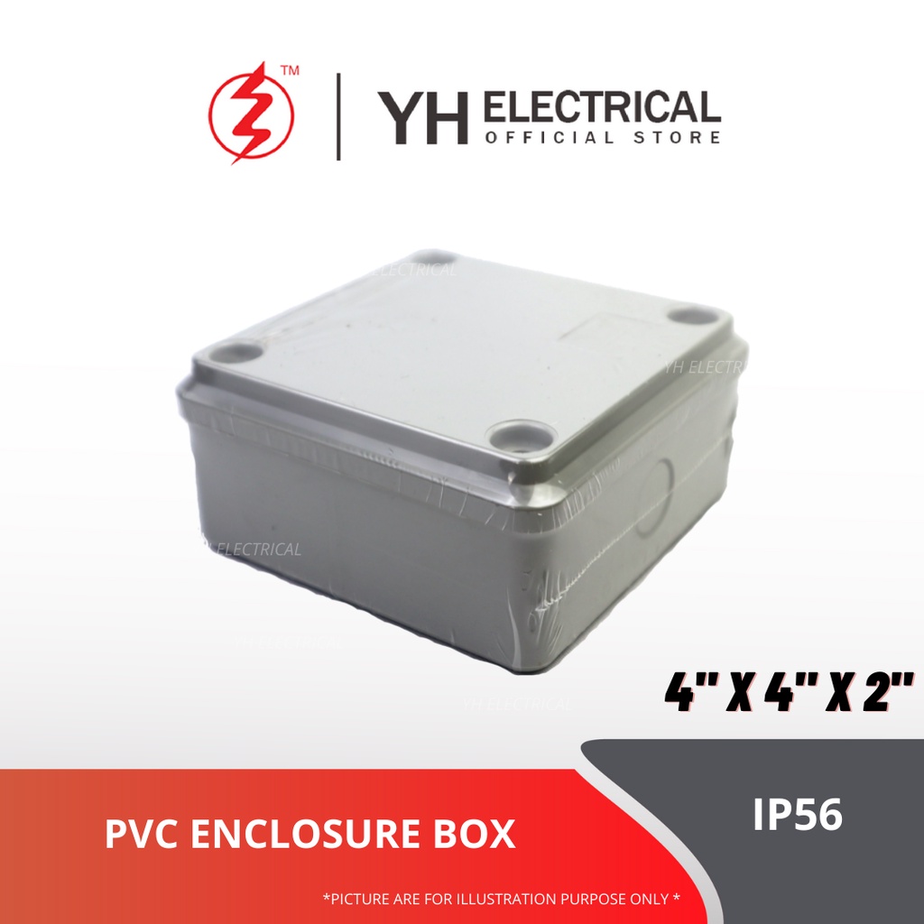 WIREMAN Weatherproof Enclosure Box IP56 /Junction Box/ PVC Electrical ...