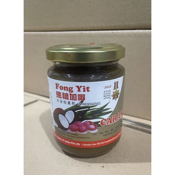 Fong Yit Kaya Caramel Kaya 270g x 6 bottle | Shopee Singapore