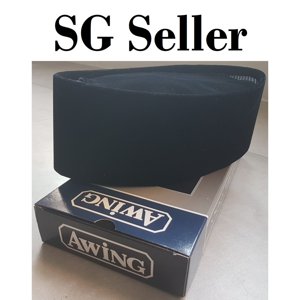 Songkok Awing Model AC (Foldable, Black) [SG Seller] | Shopee Singapore