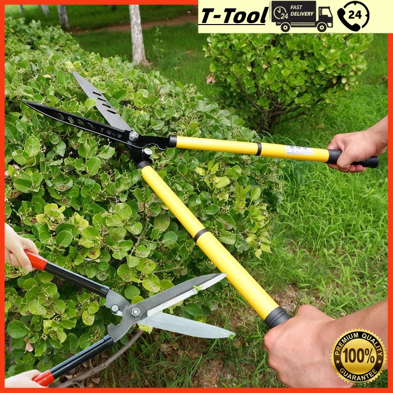 【NEW】Retractable Grass Shrub Pruning Hedge Gardening Shears Branch ...