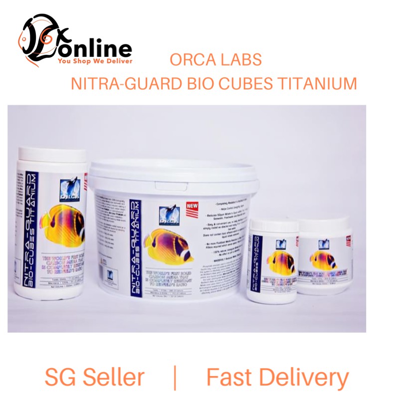 ORCA LAB Nitra-Guard Biocubes TITANIUM (Purple) - 250ml / 500ml / 1000ml | Shopee Singapore