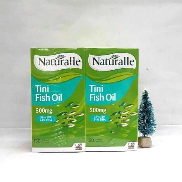 NATURALLE TINI FISH OIL 500MG (TWINPACK) | Shopee Singapore