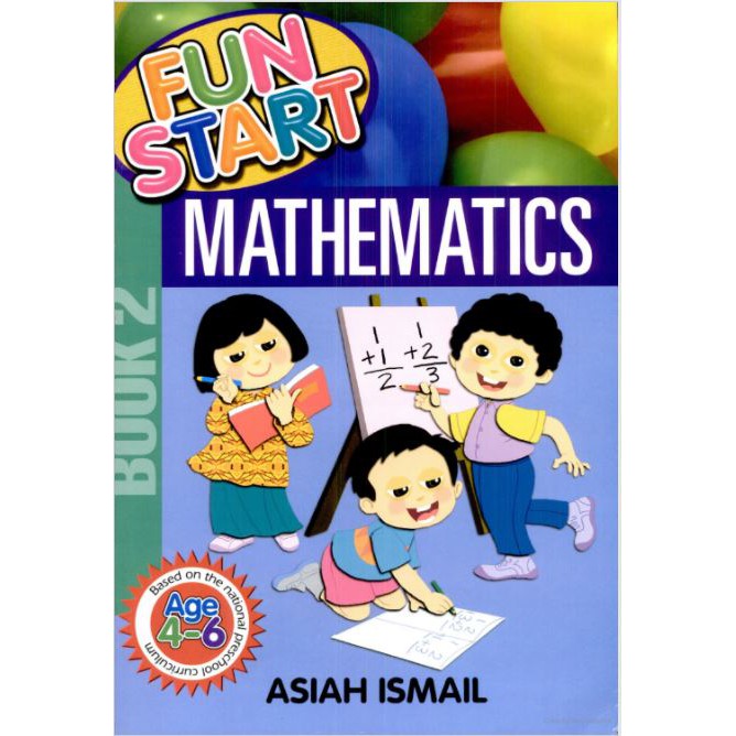 UTUSAN PUBLICATION FUN START MATHEMATICS BOOK 2 FOR 4-6 YEARS OLD ...