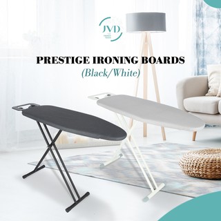 JVD Prestige Ironing Board with Premium Board Cover and Iron Rest ...