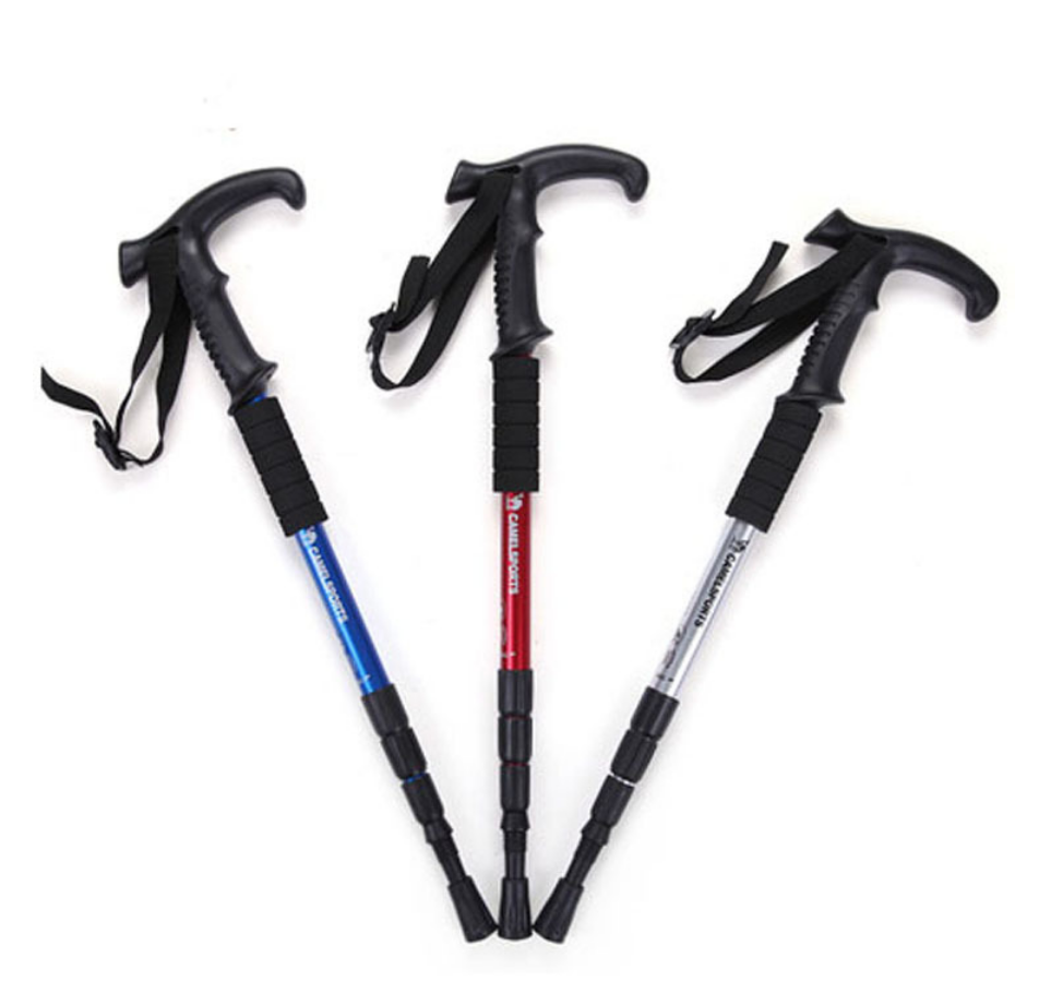 Hiking Stick Trekking Poles Adjustable Tongkat Kembara | Shopee Singapore