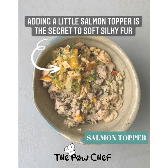 The Paw Chef Salmon Topper (Frozen - 150g/pack) | Shopee Singapore