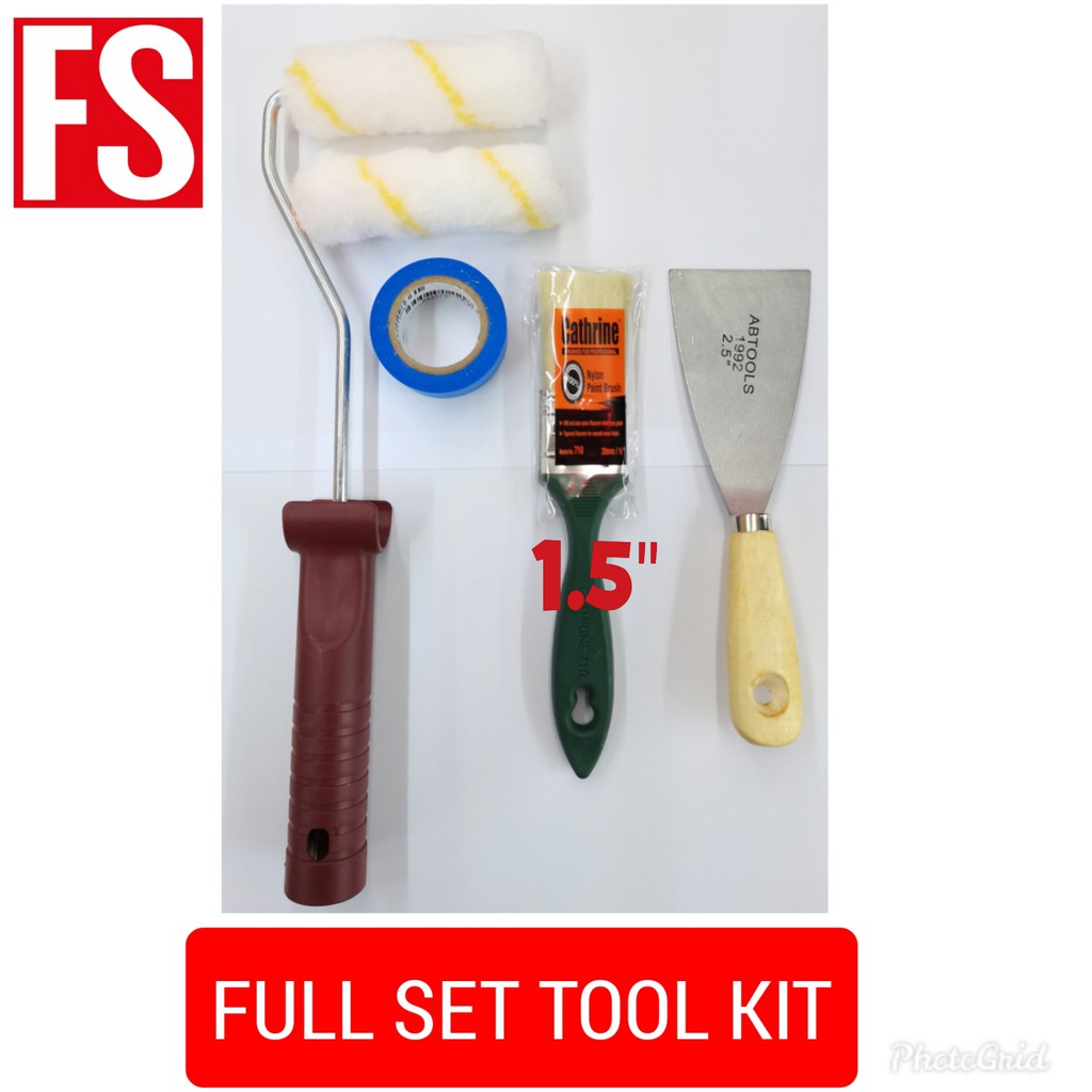 Full SET TOOL KIT (TOOL For Painting) | Shopee Singapore