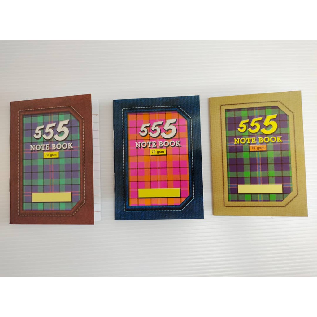 Captain 555 Note Book (60 PGS) | Shopee Singapore
