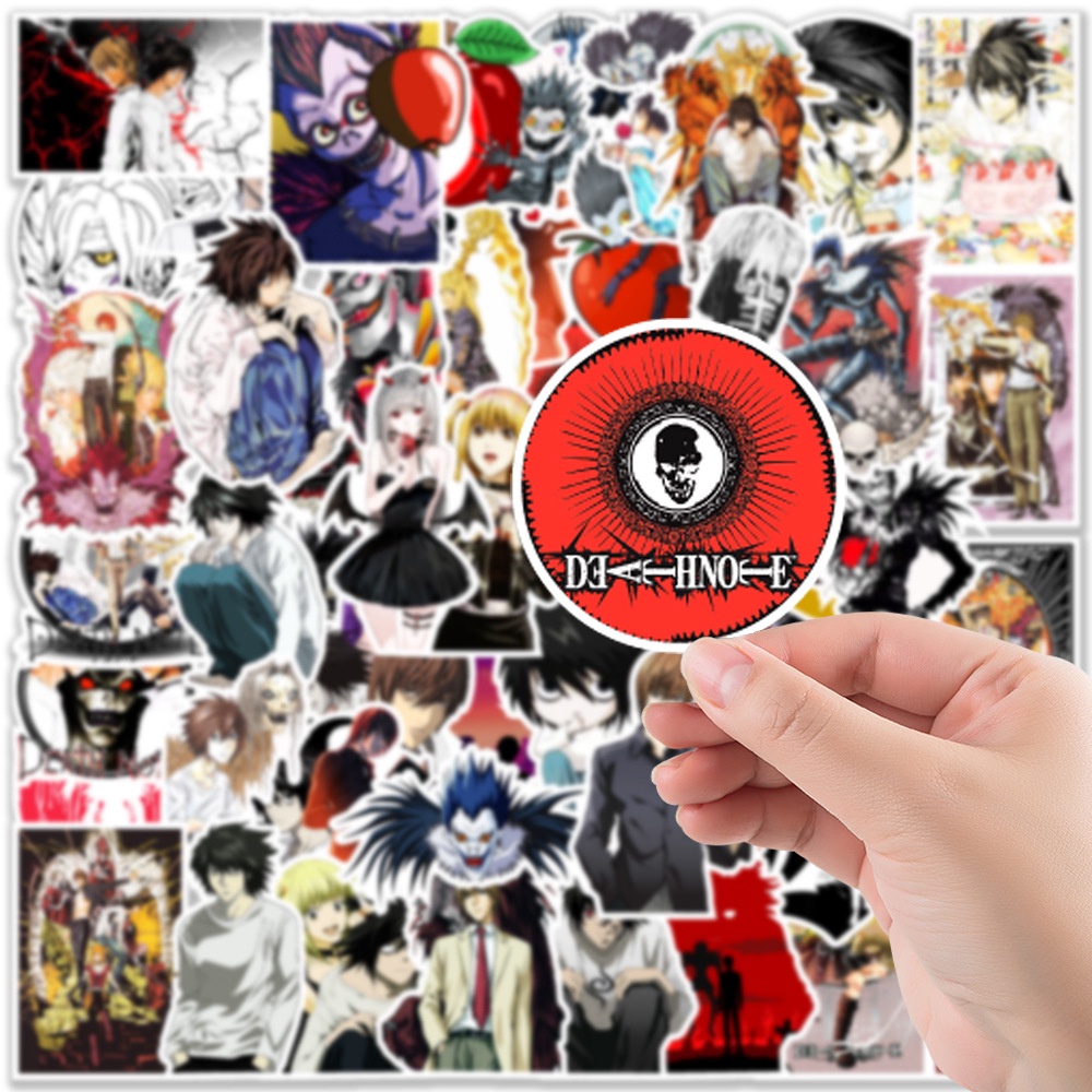 50/25/10PCS Anime DEATH NOTE Graffiti Stickers For Laptop Luggage ...