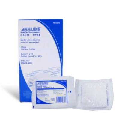 Assure Gauze Swab Sterile (1 box) | Shopee Singapore